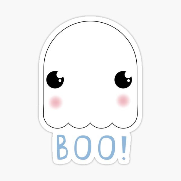 "Uwu Ghost" Sticker for Sale by Neadski | Redbubble