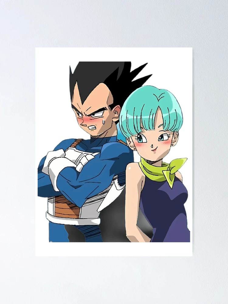 Vegeta And Bulma Colored