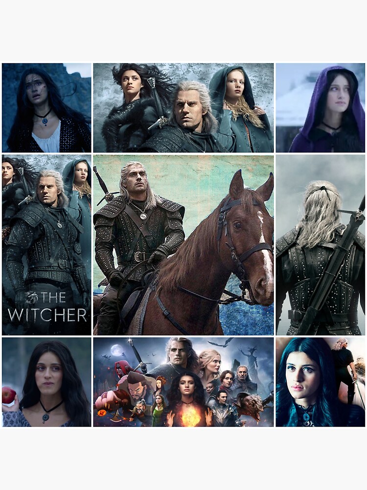 "The Witcher " Sticker for Sale by Descentspot | Redbubble