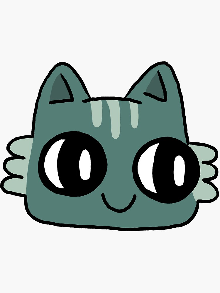 "Cat pendant cult of the lamb" Sticker by SporkleGlem | Redbubble