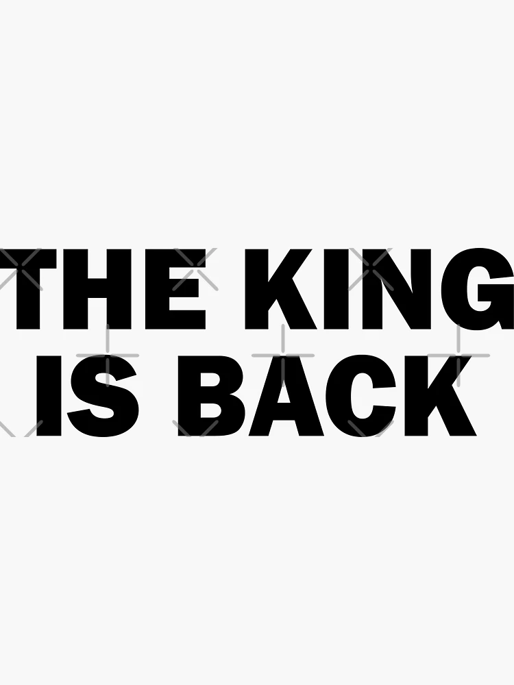 King Is Back Quotes The Bitch Is Back: Older, Wiser, And (Getting)