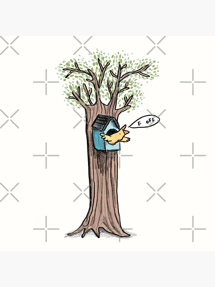 "Rude Bird" Poster by SophieCorrigan | Redbubble