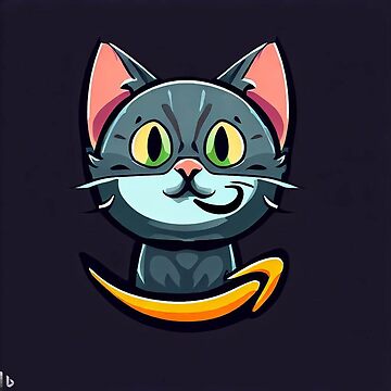 "CAT AMAZON LOGO" Sticker for Sale by samuil97 | Redbubble