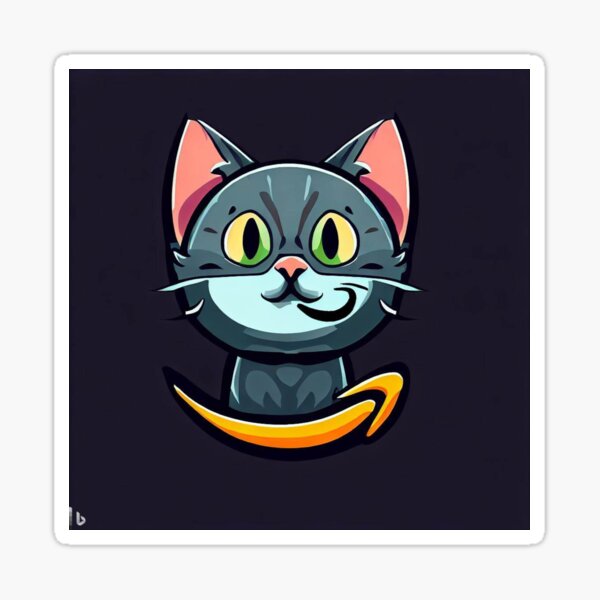 "CAT AMAZON LOGO" Sticker for Sale by samuil97 | Redbubble