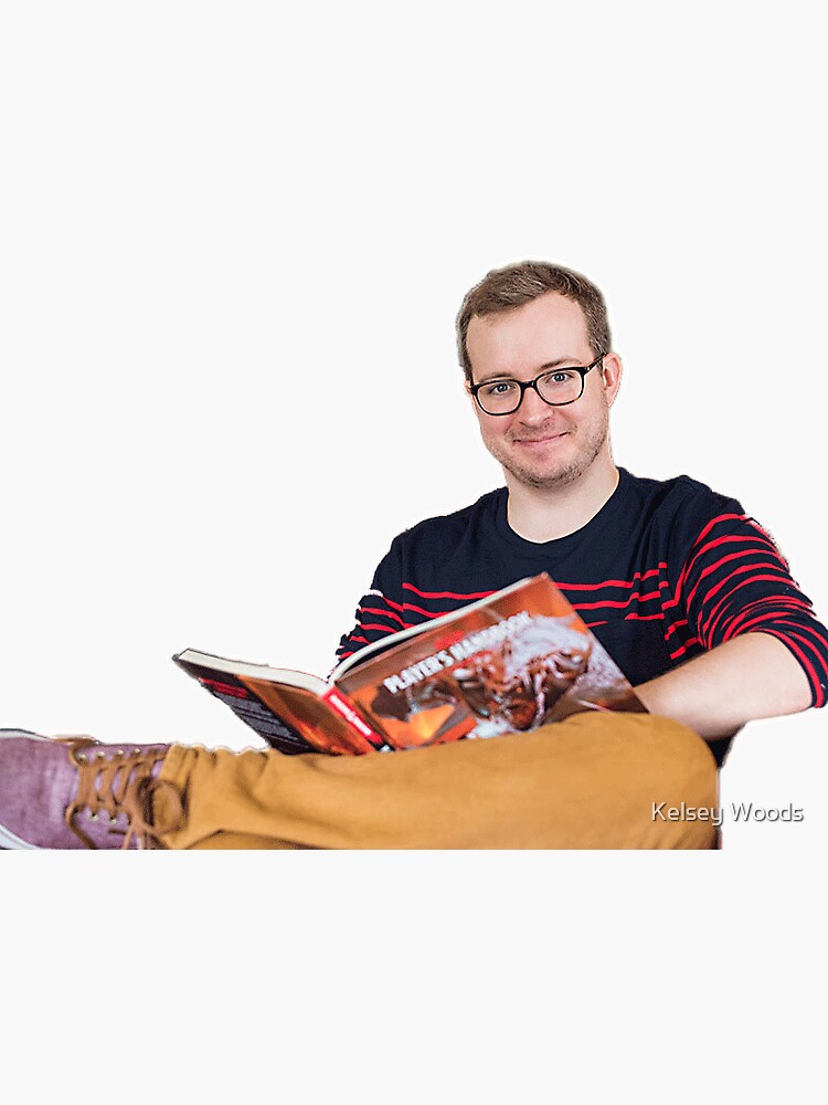 "Griffin McElroy - MBMBaM - TAZ" Sticker for Sale by dog8787 | Redbubble