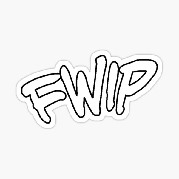"FWIP BL " Sticker for Sale by maskedofficial | Redbubble