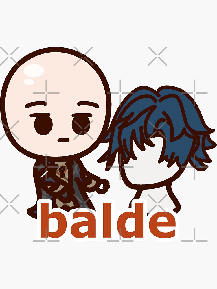 "balde | (fan-art by smoomaru)" Sticker for Sale by smoomaru | Redbubble