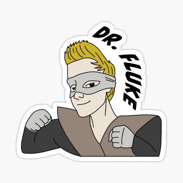 "5sos Don't stop Dr.Fluke Superheroe " Sticker for Sale by designMJ ...