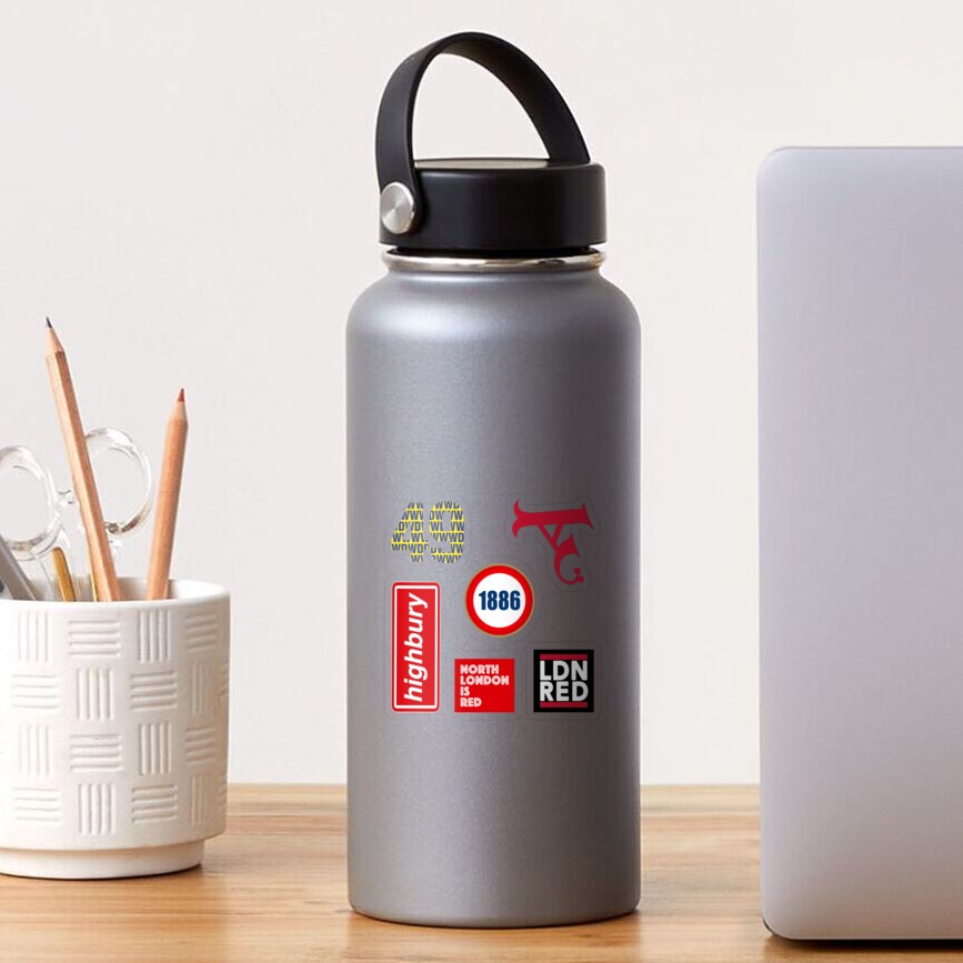 "Arsenal Sticker Pack" Sticker for Sale by Confusion101 | Redbubble