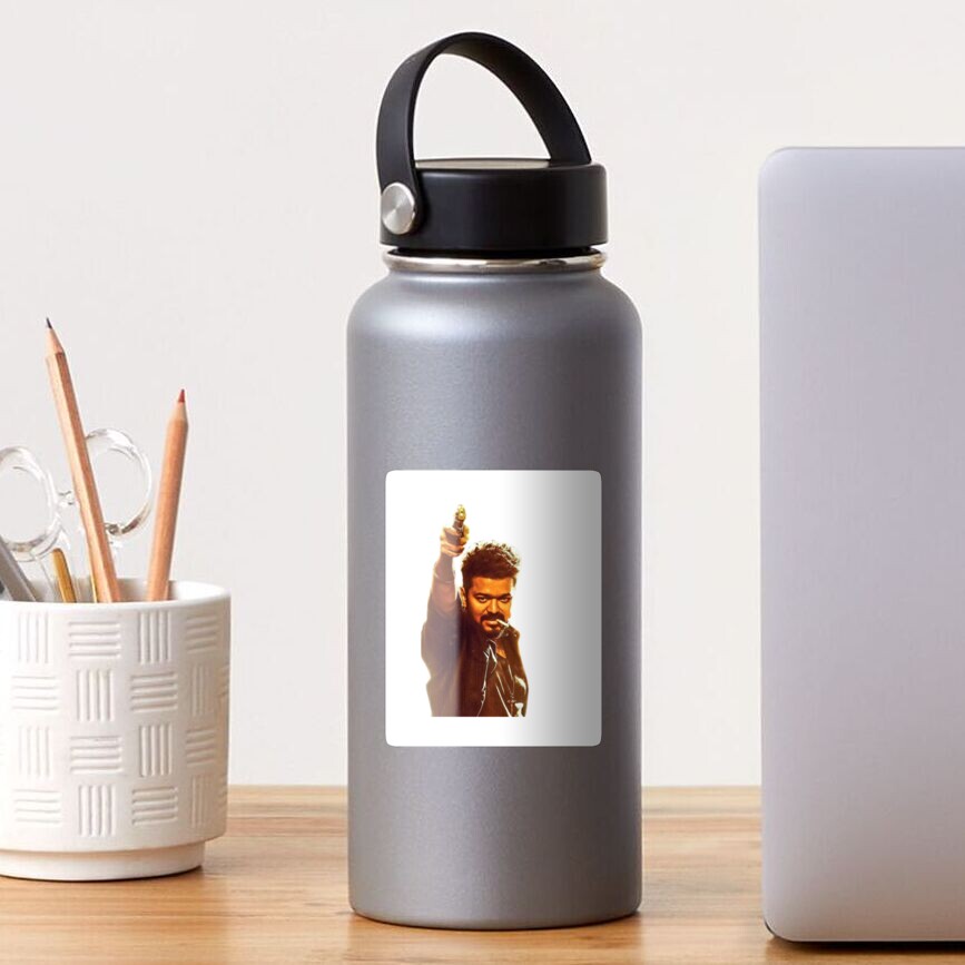 "Leo Thalapathy Vijay" Sticker by gmkm9871 | Redbubble