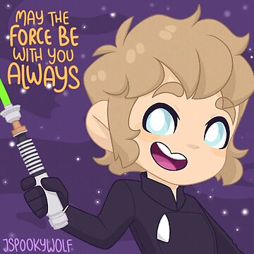 "FORCE" Sticker for Sale by JSpookyWolf | Redbubble