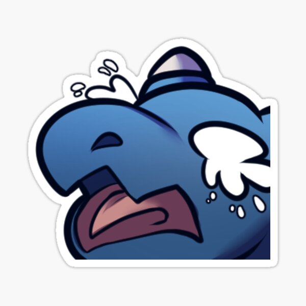 "Chonky PANIC" Sticker for Sale by NikkiArtzStudio | Redbubble