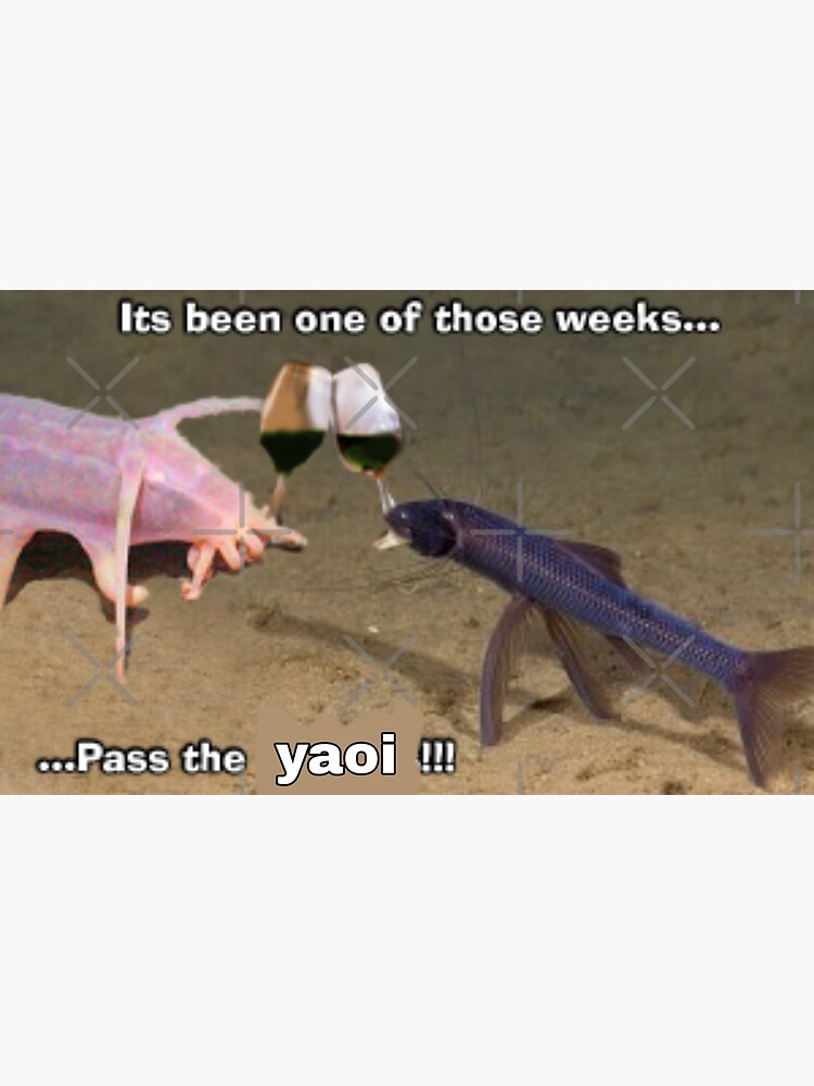 Its Been One Of Those Weeks Pass The Yaoi Sticker For Sale By
