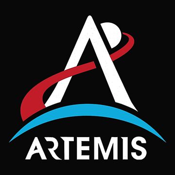 "Official NASA Artemis Program White Logo" Sticker for Sale by ...