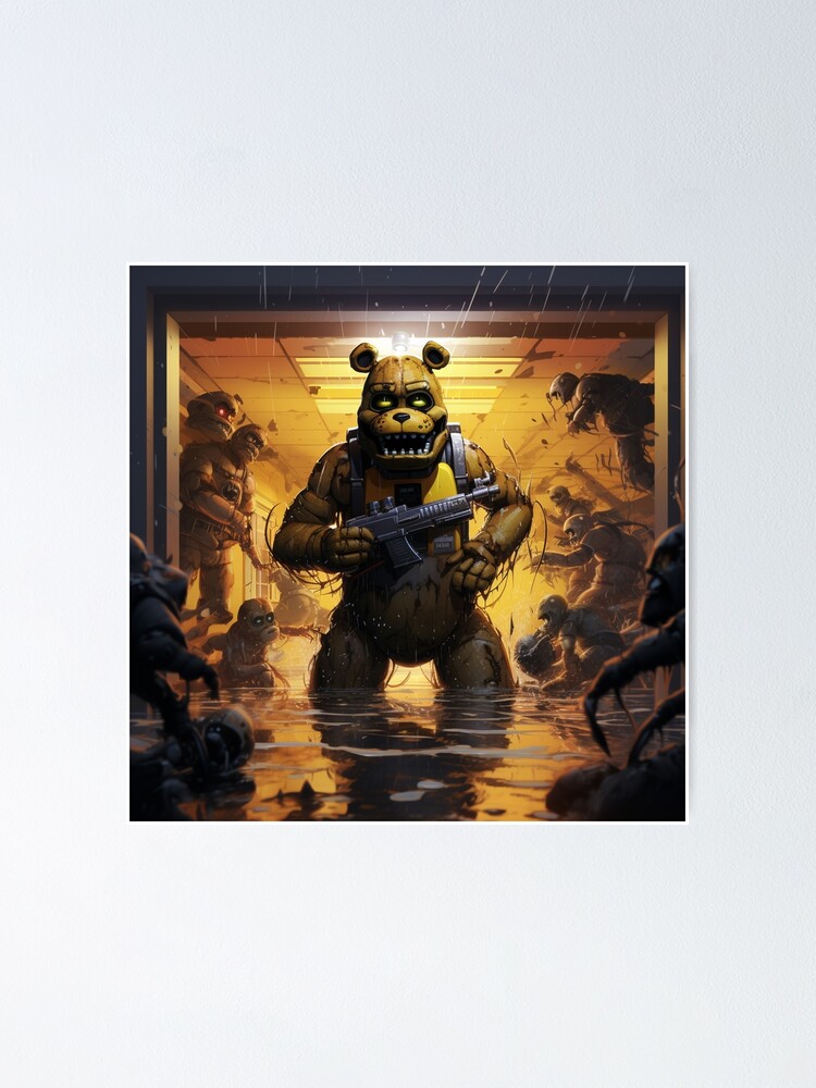 "fnaf secuity breach sunnydrop art 3" Poster for Sale by albertomichell ...