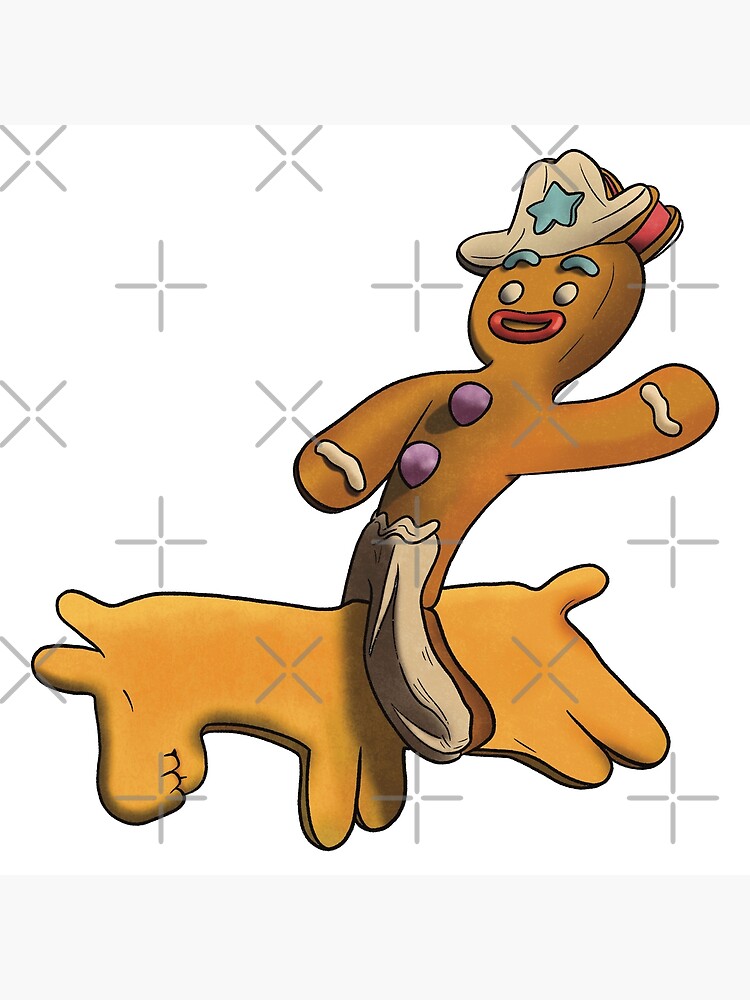 "Cowboy Gingy" Poster for Sale by daniasdesigns | Redbubble