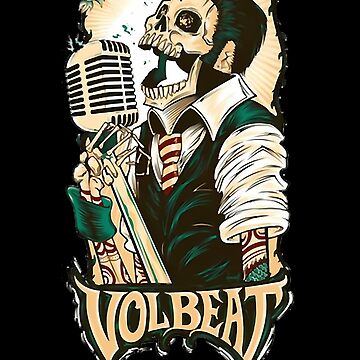 "volbeat - new logo" Sticker for Sale by ClothesArtAzema | Redbubble