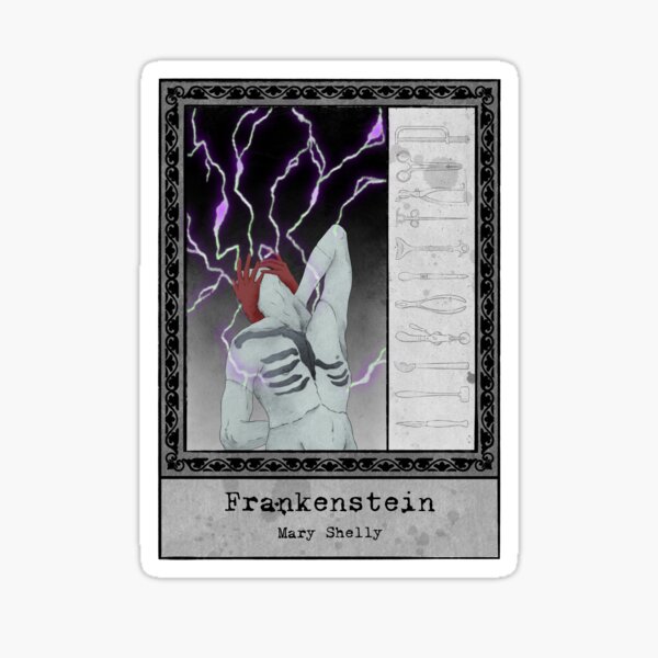 "Frankenstein" Stickerundefined by dorianblkart | Redbubble