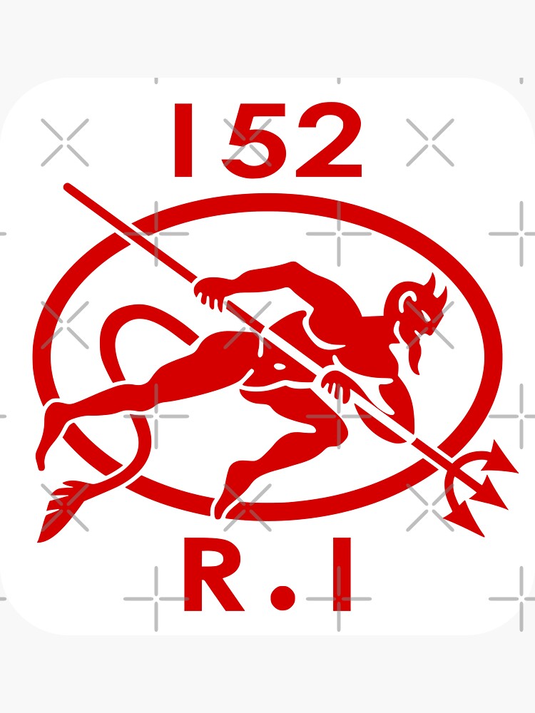 "French 152 Infantry Regiment " Sticker for Sale by sirglennbo | Redbubble