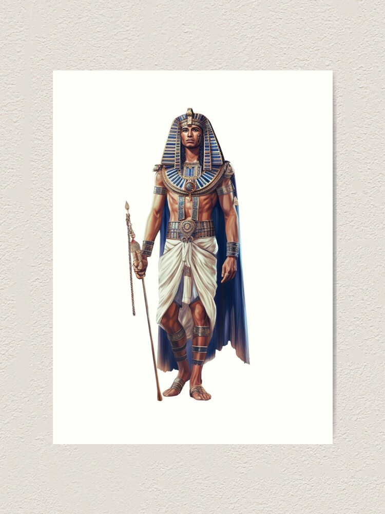 Ancient Egyptian Men Ancient Egypt. Ra, God Of The Sun. Man With