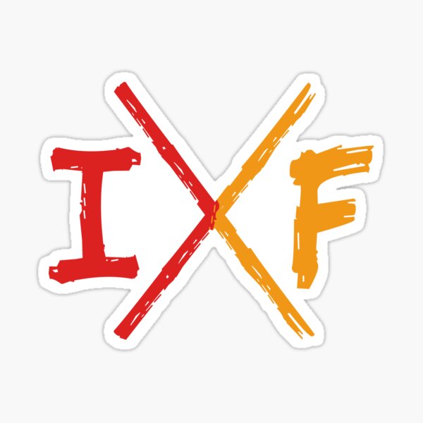 "Intermittent Fasting Logo Simple And Trendy Fitness T-Shirt" Sticker ...