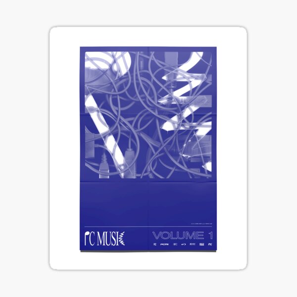 "pc music volume 1" Sticker for Sale by xcxoplex | Redbubble