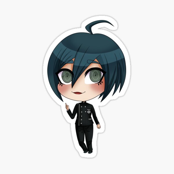 "DRV3 - Shuichi Saihara Chibi" Sticker by TabithaAbadeer | Redbubble