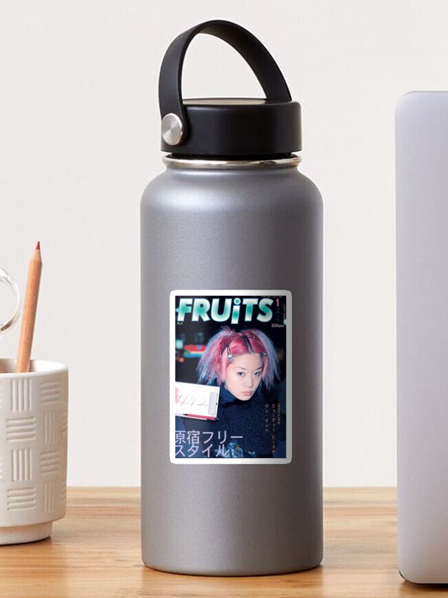 "FRUiTS Magazine Cover Sticker~" Sticker for Sale by babyfangs | Redbubble