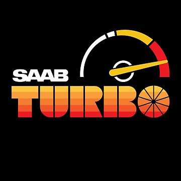 Hoodie for Sale mit "SAAB Turbo-Emblem im Retro-Look, Streifen mit Gage ...