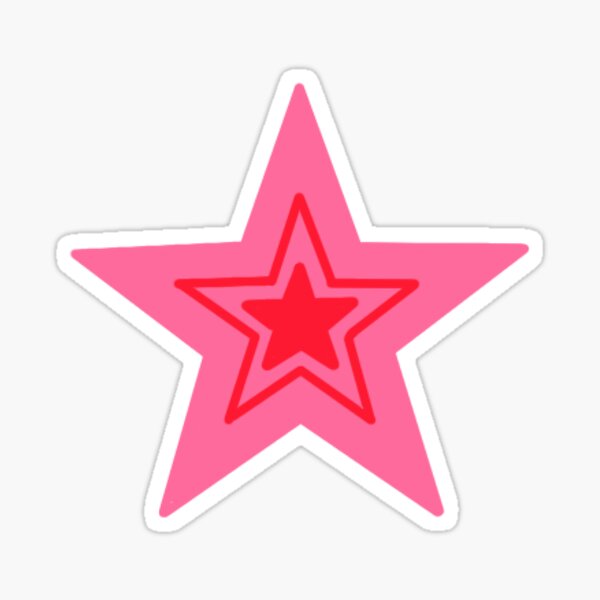 "Hot Pink Preppy Sticker " Sticker for Sale by vogueeee | Redbubble