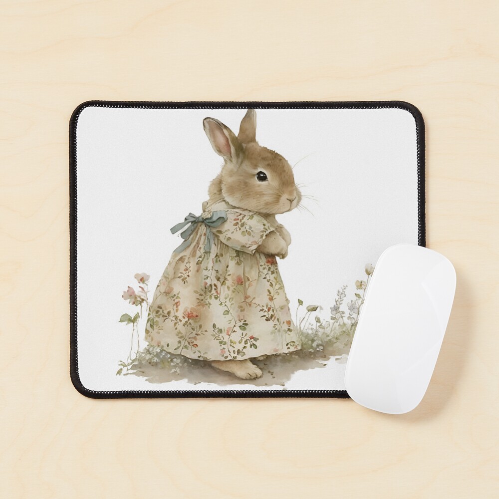 "Rabbit in dress, victorian style" Sticker for Sale by dzineNJ | Redbubble