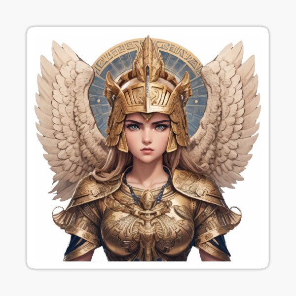 " Athena" Sticker for Sale by Eakkluk | Redbubble