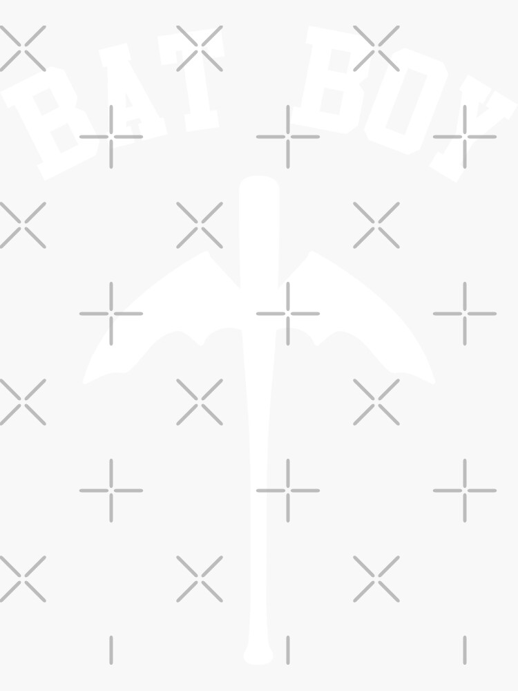 "Bat Boy" Sticker for Sale by GloopTrekker | Redbubble