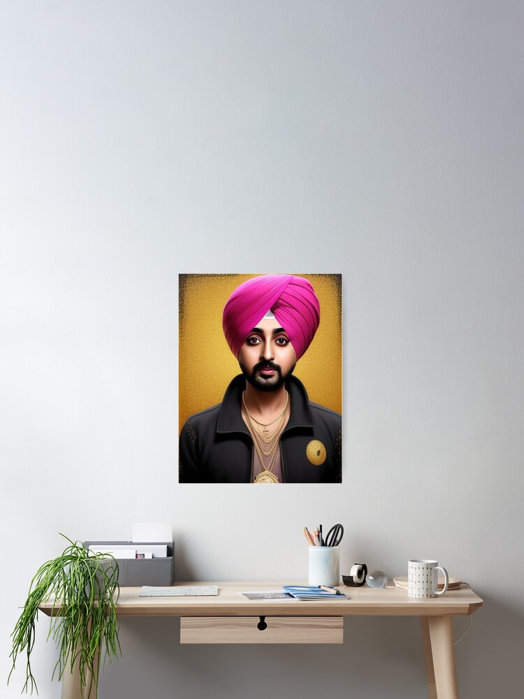 "Diljit Dosanjh" Poster for Sale by Roxburylane | Redbubble