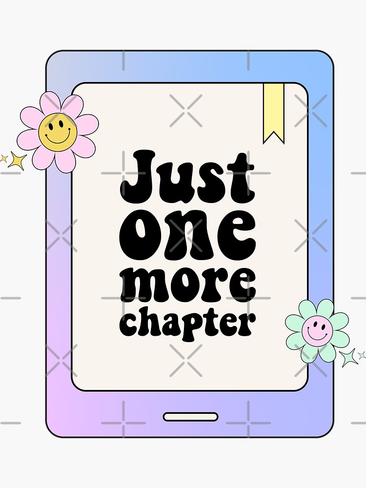 "Just one more chapter / Aesthetic Kindle Bookish Pastel Colors ...