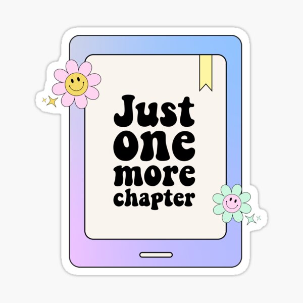 "Just one more chapter / Aesthetic Kindle Bookish Pastel Colors ...