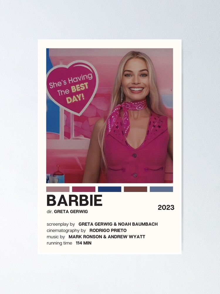 "Barbie (2023) Movie Poster" Poster for Sale by YellowishCat15 | Redbubble
