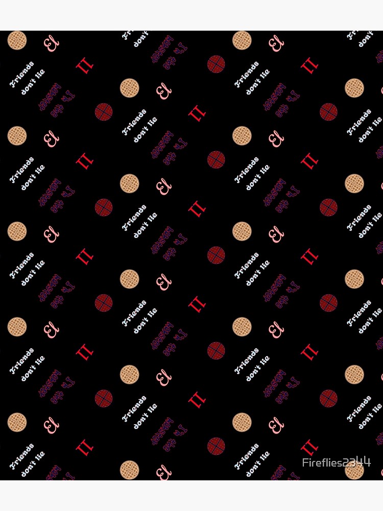 Stranger Things Eleven Upside Down Pattern | Backpack