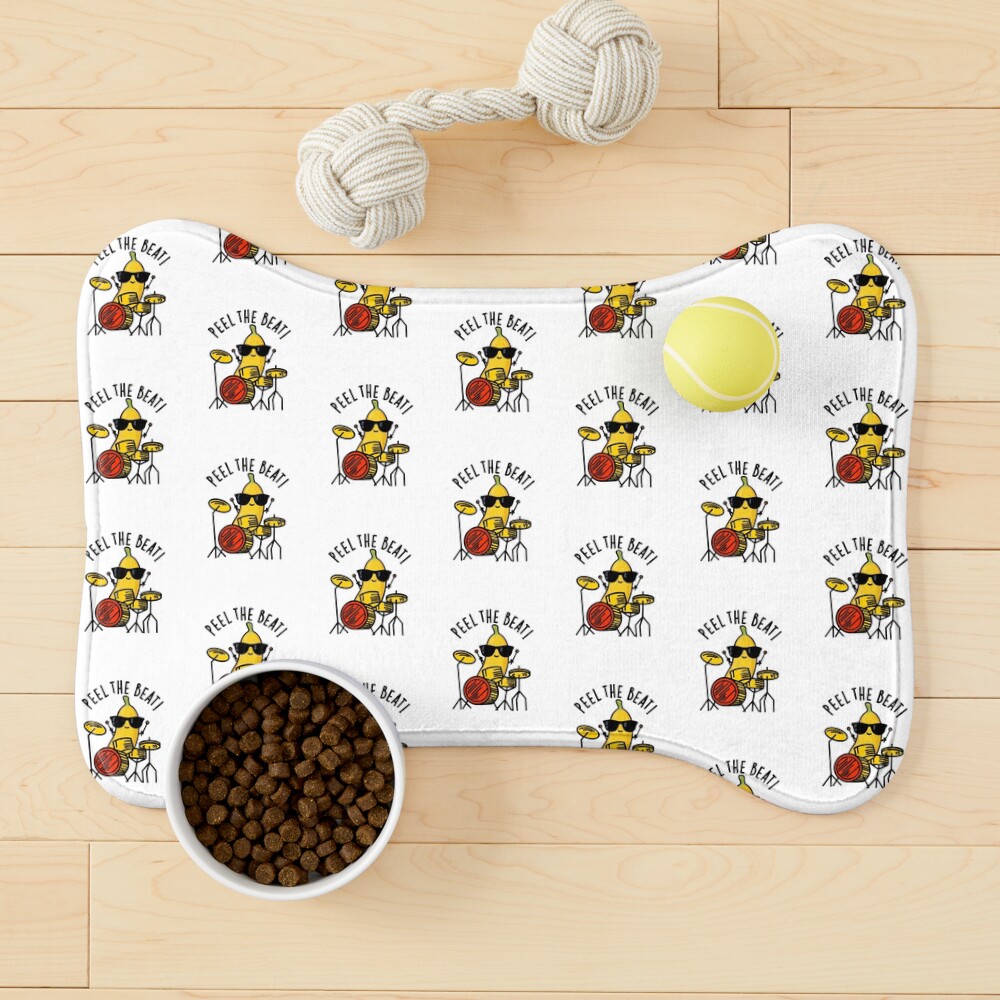 "Peel The Beat Funny Banana Drummer Puns " Sticker for Sale by ...