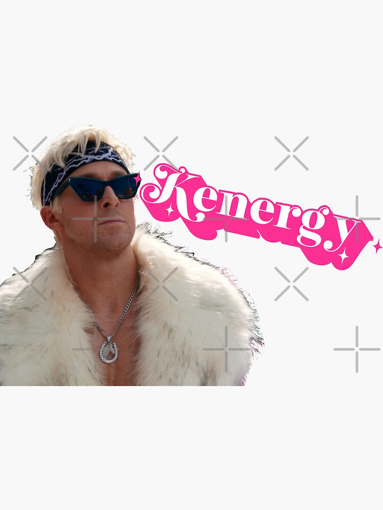 "Kenergy" Sticker for Sale by KajalFox | Redbubble