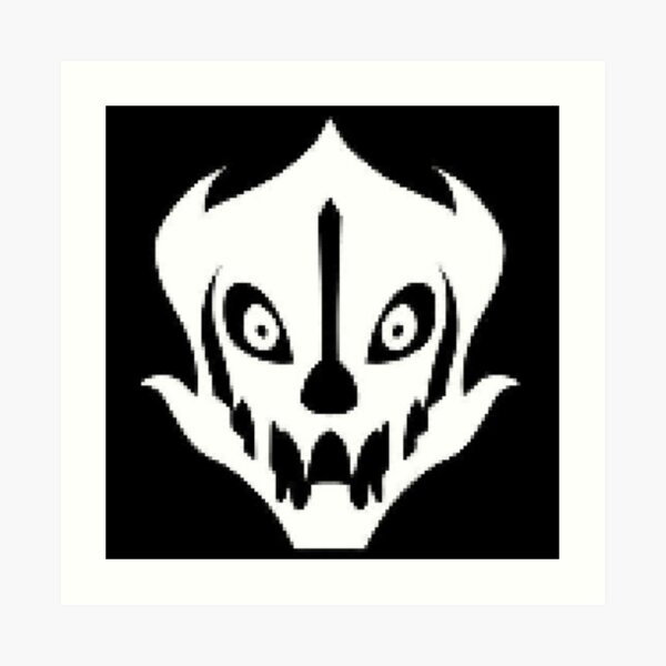 "Gaster Blaster" Kunstdruck von deadmoonelf | Redbubble