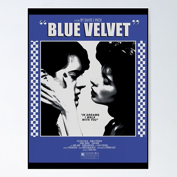 "Blue Velvet Movie" Poster for Sale by Luxurycyrto | Redbubble