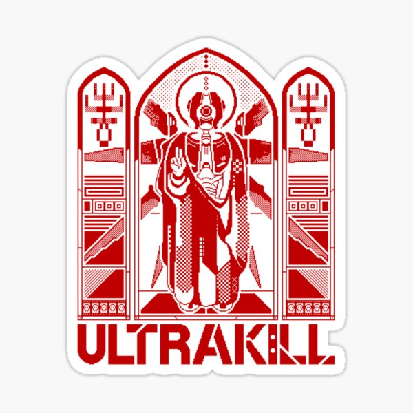 "Ultrakill v2 - Gabriel Ultrakill" Sticker for Sale by theresaflack ...