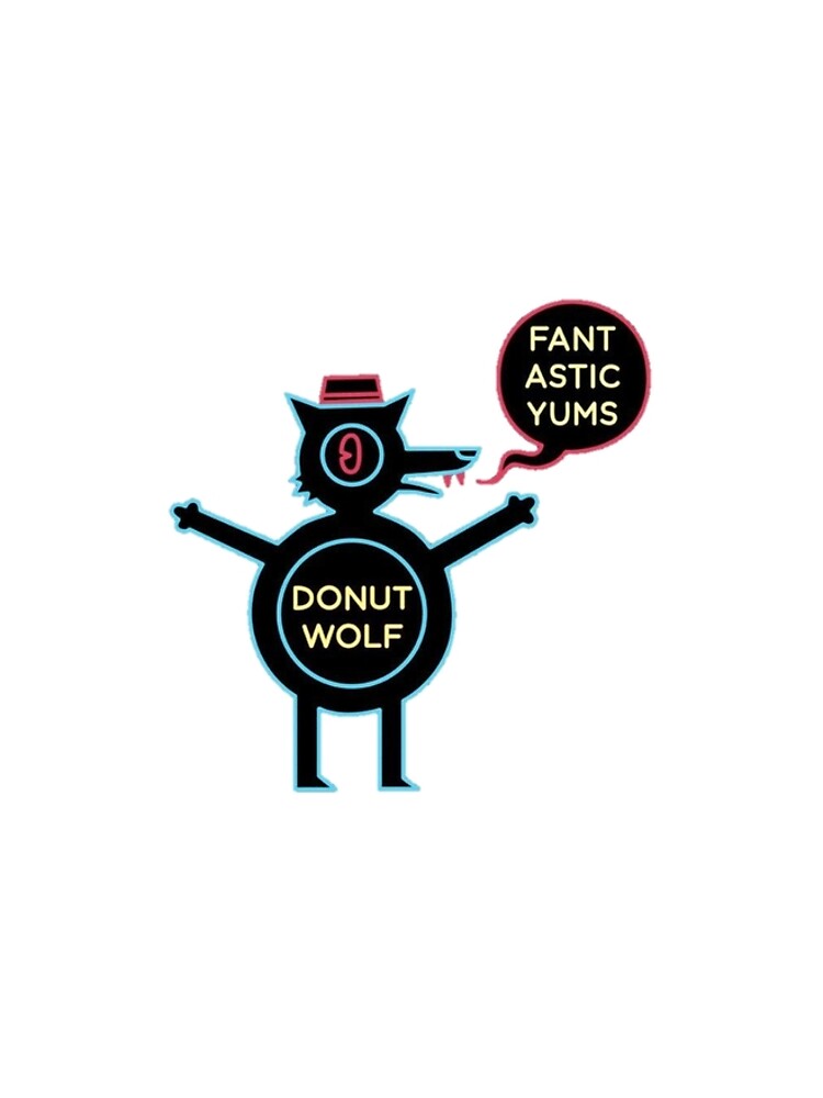 "Nacht im Wald - Donut Wolf" T-Shirt Kleid von deadmoonelf | Redbubble