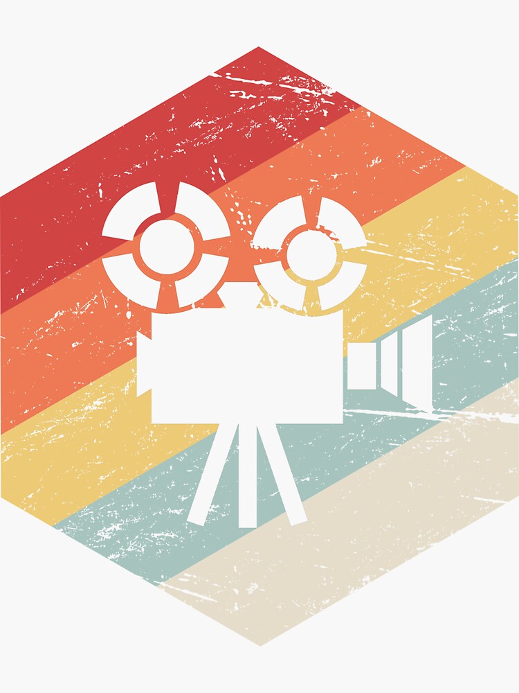 "Film Camera | Director Filmmaker Graphic" Sticker for Sale by ...