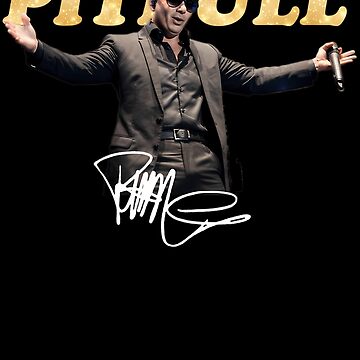 "Pitbull Rapper With Signature Tour" Essential T-Shirt for Sale by ...