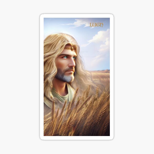 "Lugh (God of Light & Skill)" Sticker for Sale by AlannaKathy37 | Redbubble