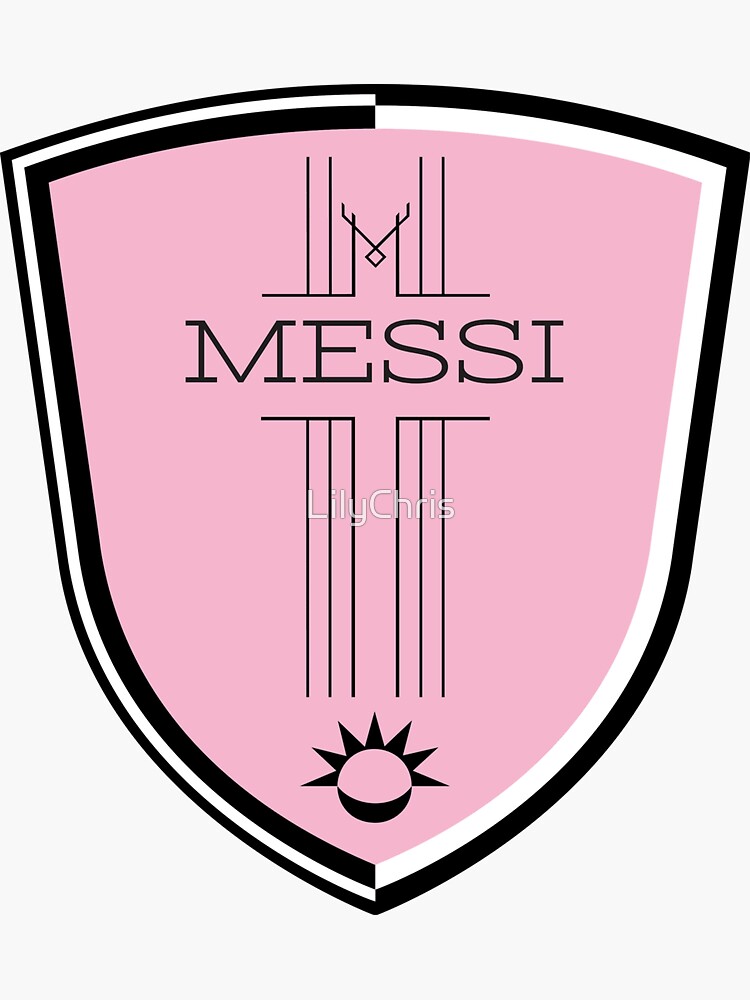 "INTER MIAMI CF MLS" Sticker for Sale by LilyChris | Redbubble