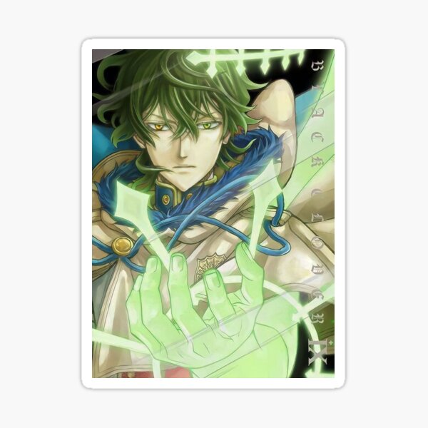 "Yuno" Sticker for Sale by Sajiiii | Redbubble