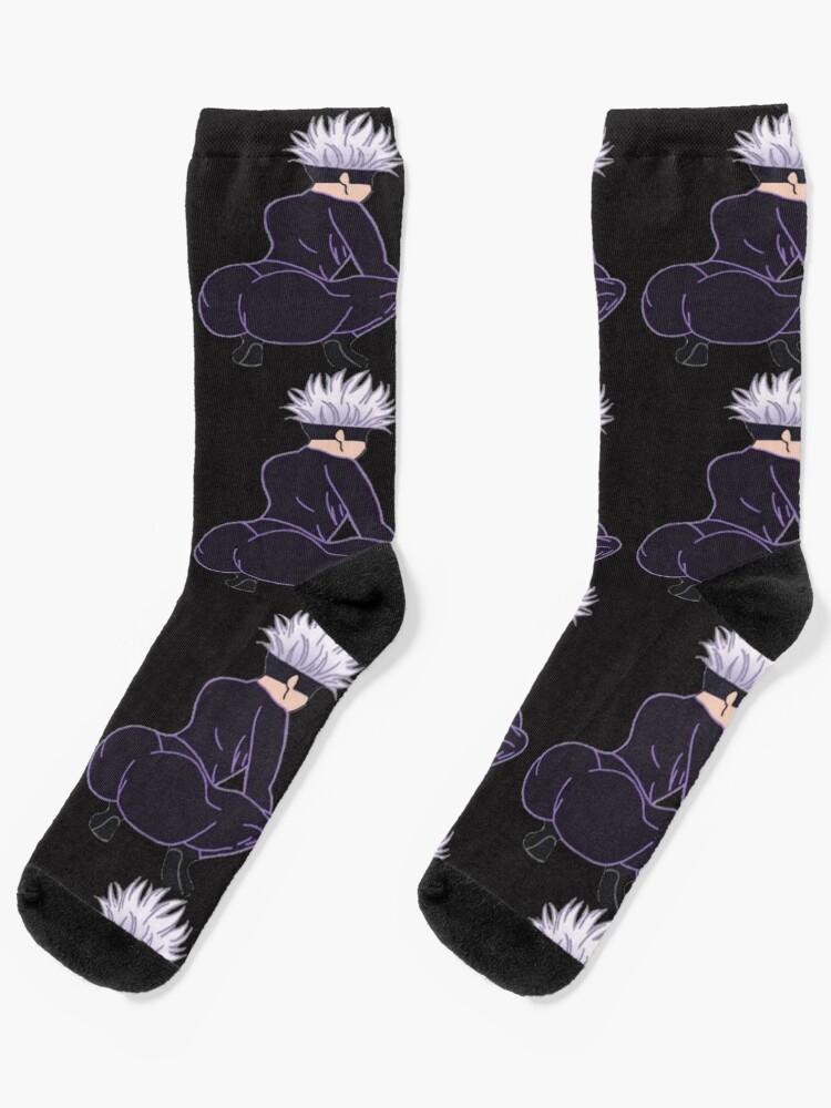 "gojo " Socks for Sale by demonking09 | Redbubble